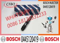 China Diesel Fuel Injector Common Rail Injector Assembly 0445120420 0445120419 0445120421 for Diesel Engine for sale