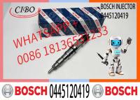 China Diesel Fuel Injector Common Rail Injector Assembly 0445120420 0445120419 0445120421 for Diesel Engine for sale