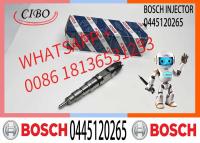 China High Quality New Fuel Injector 0445120265 for Diesel Engine WP12 for sale