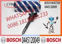 China High Quality Fuel Injector 0445120049 Diesel Car Common Rail Injector 0445120049 for sale