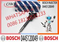 China High Quality Fuel Injector 0445120049 Diesel Car Common Rail Injector 0445120049 for sale