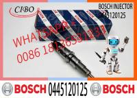 China China New 0445120125 Diesel Car Fuel Injector Common Rail Injector 0445120125 For Komatsu for sale