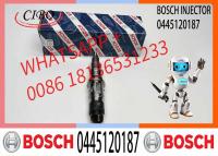 China High Quality Diesel Fuel Injector 0 445 120 187/ 0445120187 For Cumminus With Its Nozzle DLLA145P2144 for sale