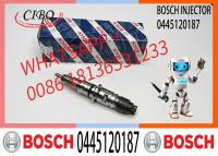 China High Quality Diesel Fuel Injector 0 445 120 187/ 0445120187 For Cumminus With Its Nozzle DLLA145P2144 for sale