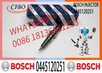 China Fuel Injector Diesel Engine Auto Car Excavator 0445120215 0445120227 0445120232 0445120309 0445120247 0445120251 Injecto for sale