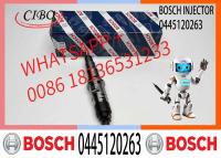 China Fuel Injector 0445 120 263 0 445 120 263 Diesel Injector 0445120263 For FAW 2S1112010-L20-0000 for sale