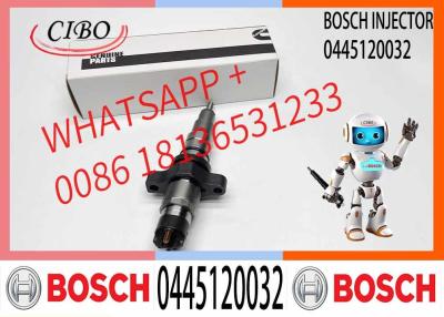 China Diesel Common Rail Fuel 0 445 120 032 Fuel Injector 0445120032 For CNozzle 0445120069 For Engine 3976646/4930440/5254684 for sale
