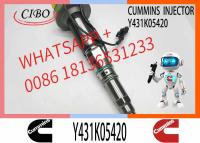 China Diesel Fuel Injector Y 431 K05 420 for QSK19 38 50 60 injector Y431K05420 for sale