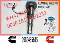 China Engineering Machinery QSK19 Truck Engine System Accessories 0986435615 Diesel Fuel Injector for sale