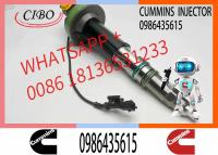 China Engineering Machinery QSK19 Truck Engine System Accessories 0986435615 Diesel Fuel Injector for sale