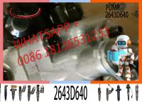 China 2643D640 4 Cylinder Pump Fuel Injection Pump For  Engine 1104C for sale