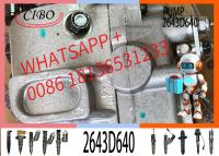 China 2643D640 4 Cylinder Pump Fuel Injection Pump For  Engine 1104C for sale