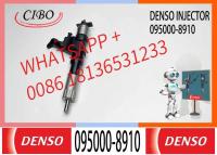 China Common Rail Injector 095000-8910  095000-6700 095000-6701 R61540080017A for HOWO SINO TRUCK for Denso for sale