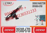 China Common Rail Injector 095000-6700 095000-6701 R61540080017A for HOWO SINO TRUCK for Denso for sale