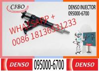 China Common Rail Injector 095000-6700 095000-6701 R61540080017A for HOWO SINO TRUCK for Denso for sale