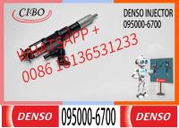China Common Rail Injector 095000-6700 095000-6701 R61540080017A for HOWO SINO TRUCK for Denso for sale