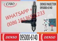 China SAA6D140E-5 Engine Injector 095000-6140 for PC800-8 D155AX-6 6261-11-3200 Fuel Injector for sale