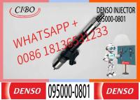 China Fuel Injector 095000-0800 095000-0801 for Komatsu Engine SA6D125E 6D125 Excavator PC400-7 for sale