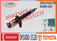China New Common Rail Injector 095000-5520 095000-5440 095000 5440 0950005440 for 1KD 2KD Diesel Injector Nozzle Assembly China Made for sale