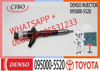 China New Common Rail Injector 095000-5520 095000-5440 095000 5440 0950005440 for 1KD 2KD Diesel Injector Nozzle Assembly China Made for sale