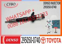 China Diesel Fuel Injector 295050-0740 295050-0620 23670-30420 for Toyota 1KD 1KD-FTV 3.0L D-4D 200 Dutro Euro 4 Engine for sale