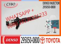 China Fuel Injector 295050-0800 23670-39425 for Toyota Truck Excavator 2KD-FTV Engine for sale
