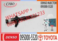China For Toyota Hilux Diesel Engine Spare Parts New OEM 095000-5520 23670-0L010 Fuel Injector Injection Valve Car Part for sale