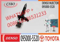 China For Toyota Hilux Diesel Engine Spare Parts New OEM 095000-5520 23670-0L010 Fuel Injector Injection Valve Car Part for sale