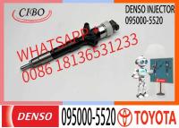China For Toyota Hilux Diesel Engine Spare Parts New OEM 095000-5520 23670-0L010 Fuel Injector Injection Valve Car Part for sale