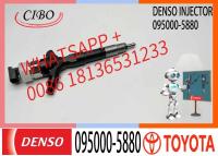 China New Common Rail Injector 23670-30050 095000-5880 for COMMON DIESEL INJECTOR 23670-30050 095000-5880 23670-39095 for TOYOTA for sale