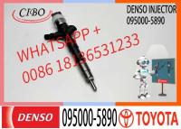 China 1KD-FTV Common Rail Fuel Nozzle Injector 095000 5890 0950005890 23670-39135 095000-5890 for Toyota 1KD-FTV for sale