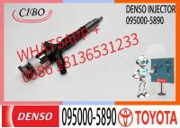 China 1KD-FTV Common Rail Fuel Nozzle Injector 095000 5890 0950005890 23670-39135 095000-5890 for Toyota 1KD-FTV for sale