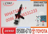 China Diesel Fuel Injector 095000-6710 23670-30120 for Toyota 1KD 1KD-FTV 3.0L D-4D 200 Dutro Euro 4 Engine for sale