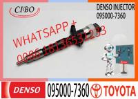 China Fuel Injector 095000-7360 236703-9155 Compatible with To-yota Engine 2KD-FTV D-4D for sale