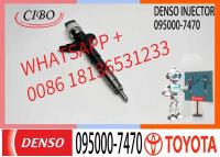 China Fuel Injector 095000-7470 23670-39255 for Toyota 2KD-FTV 2.5 D-4D Engine for sale