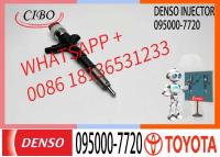 China Factory Direct New Fuel Injector 23670-39296 095000-7720 Injector for TOYOTA Land Cruiser 1KD-FTV D-4D J120 Injector Nozzle for sale