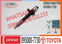 China Heavy Truck Injector 095000 7730 0950007730 Diesel Injection 095000-7730 for Denso Toyota 23670-30210 23670-39295 for sale