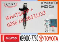 China Diesel Common Rail Fuel Injector 095000-7780 23670-30280 for Toyota Hilux 1KD-FTV Denso Injectors for sale