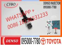 China Diesel Common Rail Fuel Injector 095000-7780 23670-30280 for Toyota Hilux 1KD-FTV Denso Injectors for sale