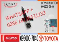 China Fuel Injector 095000-7840 23670-39305 for Toyota Truck Excavator 1KD-FTV Engine for sale