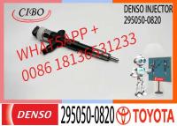 China Diesel Fuel Injector 295050-0820 23670-39385 for Toyota 1KD 1KD-FTV 3.0L D-4D 200 Dutro Euro 4 Engine for sale