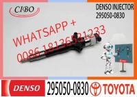 China Fuel Injector 295050-0830 23670-39395 for Toyota Truck Excavator 1KD-FTV Engine for sale