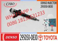 China Fuel Injector 295050-0830 23670-39395 for Toyota Truck Excavator 1KD-FTV Engine for sale