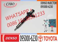 China Common Rail Fuel Injector 095000-6230 23670-09140 for Toyota Corolla Verso 2.2 2AD-FTV for sale