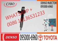 China Fuel Injector 095000-6960 095000-6911 23670-09180 23670-0R030-B for Toyota Avensis COROLLA1AD-FTV Engine for sale
