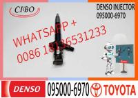 China DENSO COMMON RAIL 095000-6970 23670-09190 FUEL Injector 095000-6971 for Toyota Corolla VERSO RAV4, D4D 2.0 23670-0R050 for sale