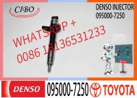 China Fuel Injector 095000-7250 23970-09200 for Toyota Avensis 2.2 D 2AD-FTV for sale