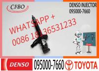 China Fuel Injector 095000-7660 23670-0R190 for Toyota 2.0 D-4D Engine for sale