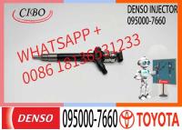China Fuel Injector 095000-7660 23670-0R190 for Toyota 2.0 D-4D Engine for sale