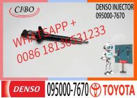 China Hilux diesel Injector 23670-0R030 23670-0R140 23670-0R190 095000-7670 for sale